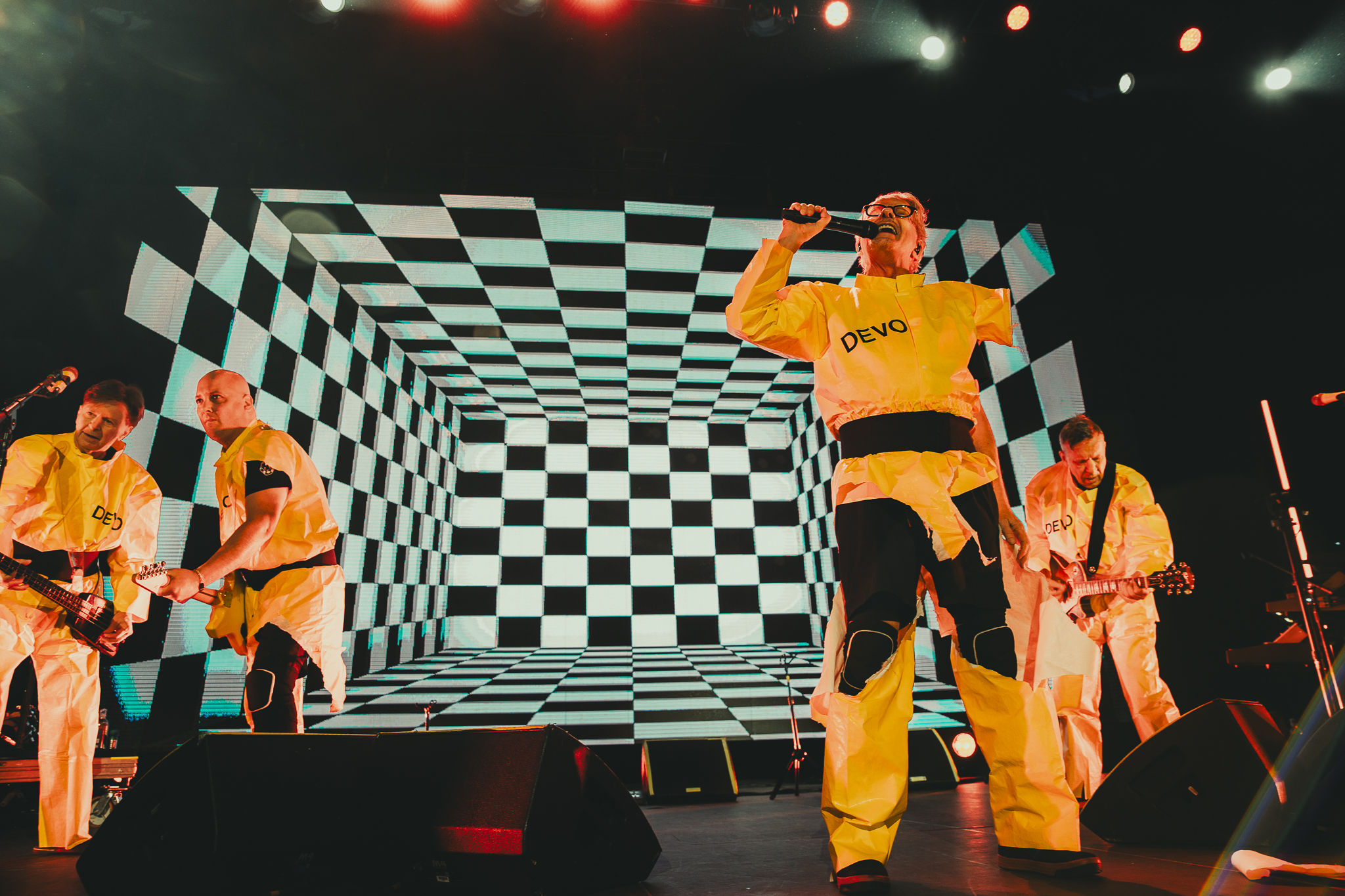 DEVO Denver Concert Celebrated 50 Years: Photos