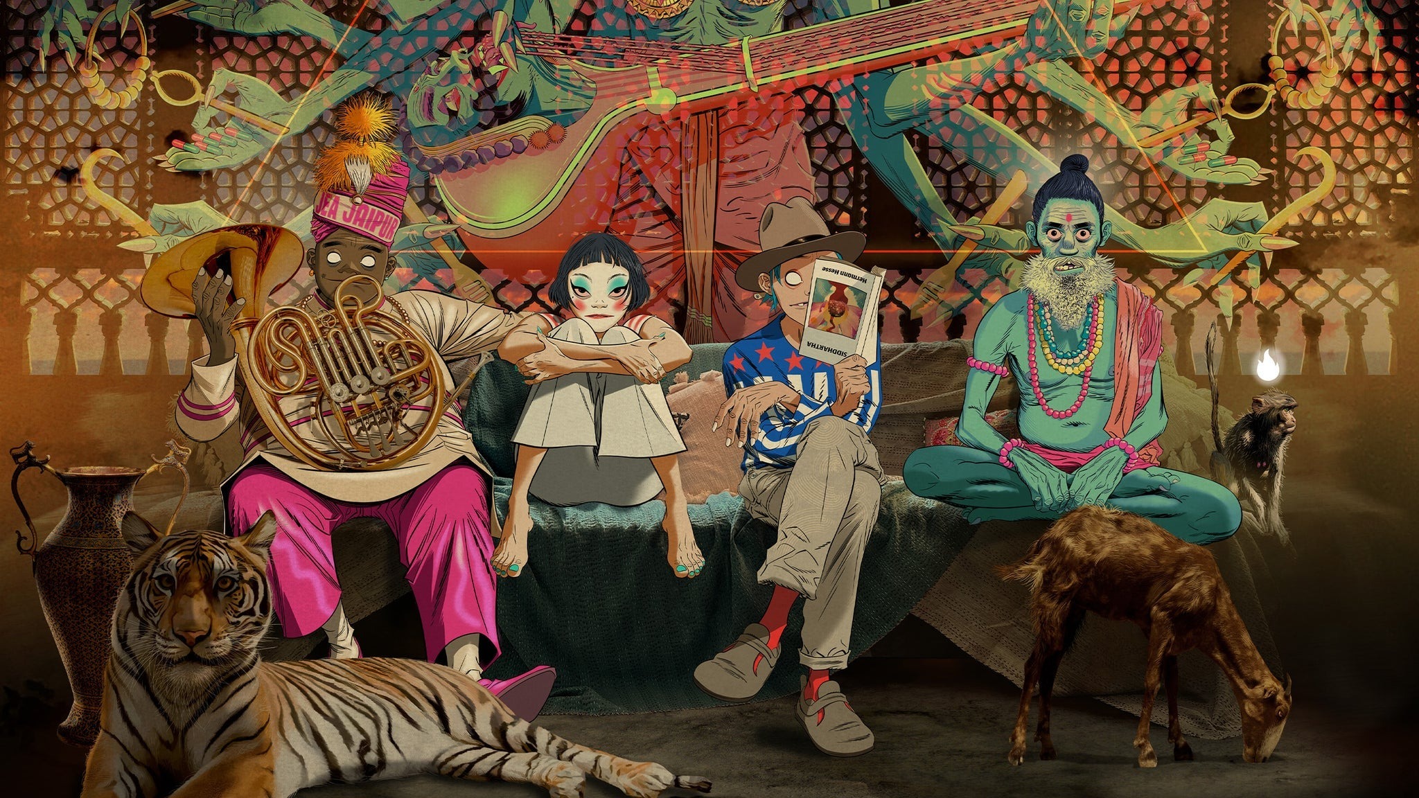 Gorillaz Announces Denver Tour Date for 'The Mountain'